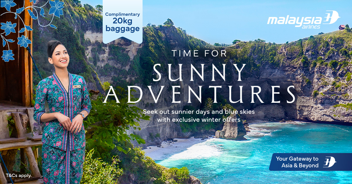 Malaysia Airlines | Time for Sunny Adventures