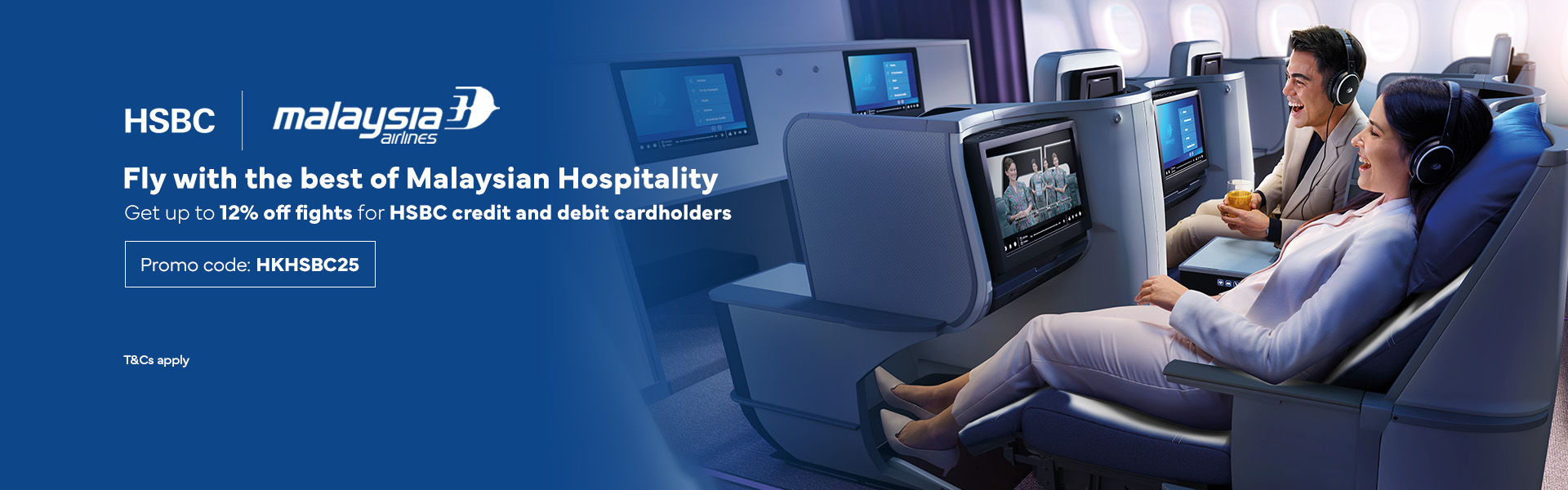 Malaysia Airlines HSBC Hong Kong offers