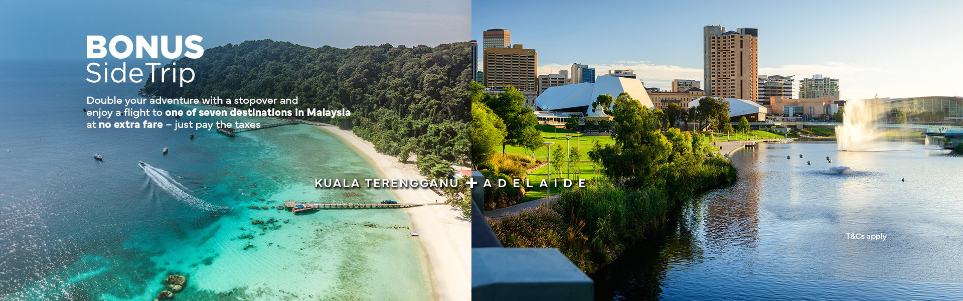 Get Bonus Side Trip to Explore Malaysia | Malaysia Airlines