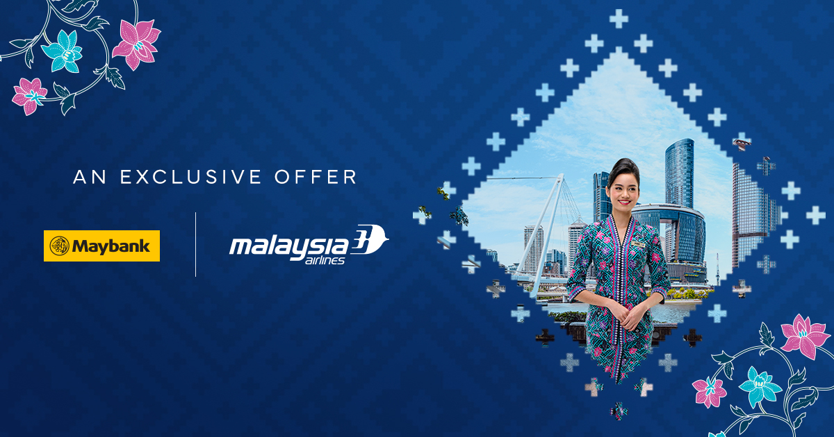 Save up to 12% on flights with Maybank cards