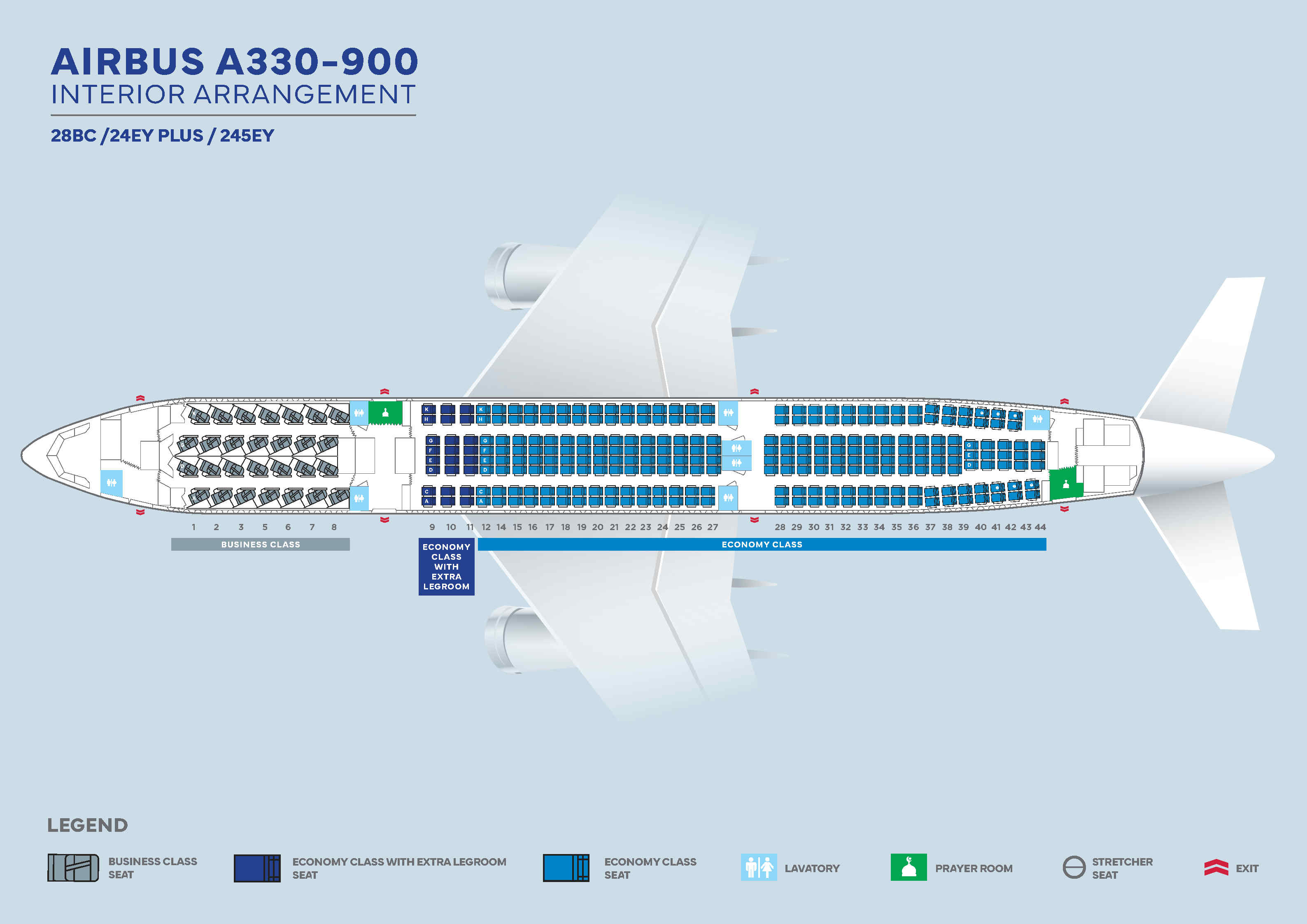 Airbus A330 900neo Seat Guide - Infoupdate.org