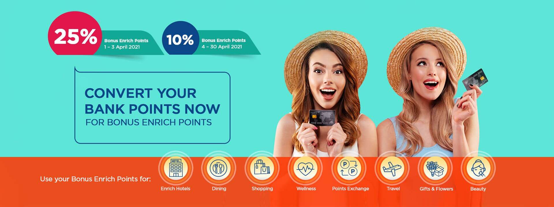 Convert Bank Points to Enrich Points | Malaysia Airlines News