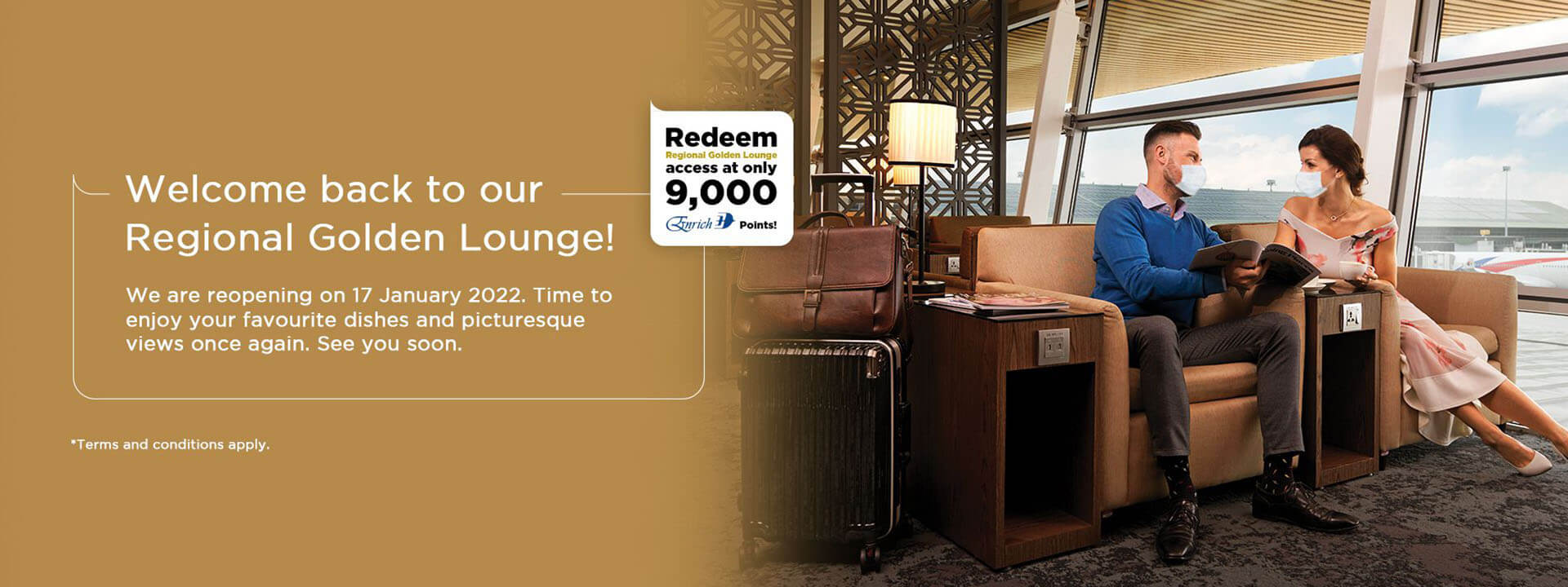 KLIA Regional Golden Lounge Opening | Malaysia Airlines