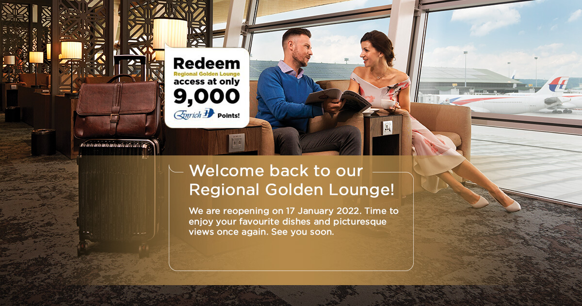 KLIA Regional Golden Lounge Opening | Malaysia Airlines