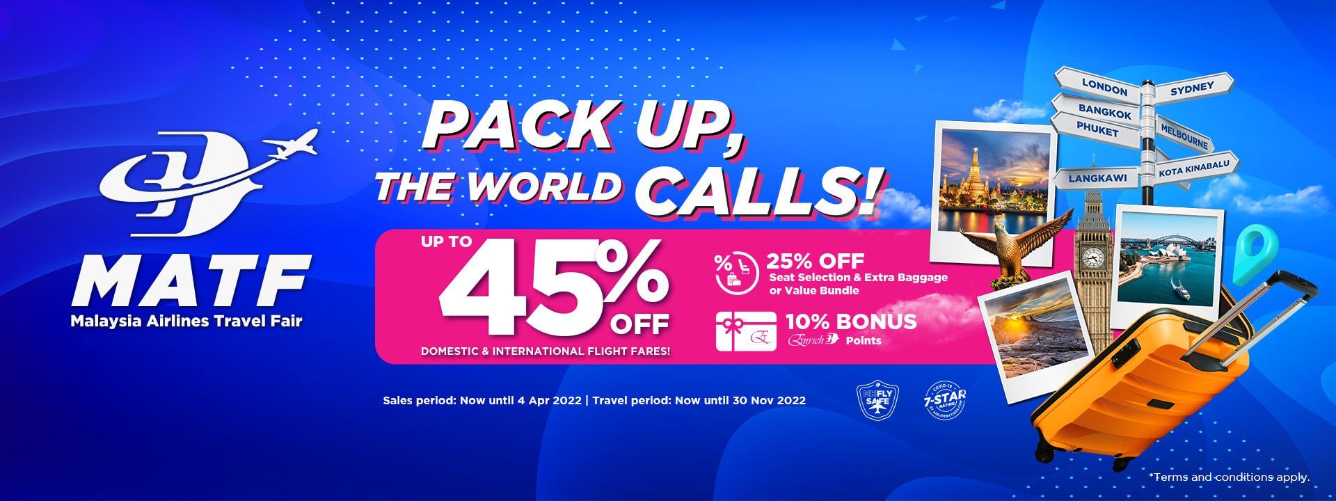 MATF - Malaysia Airlines Travel Fair | Malaysia Airlines