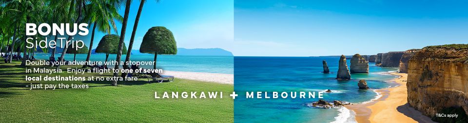 Malaysia Airlines Bonus Side Trip | Explore More!