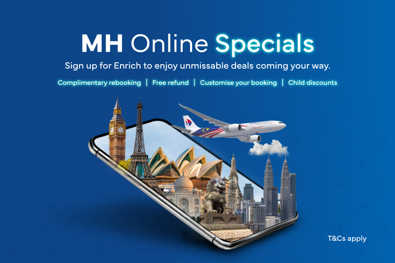 Malaysia Airlines Exclusive Online Deals
