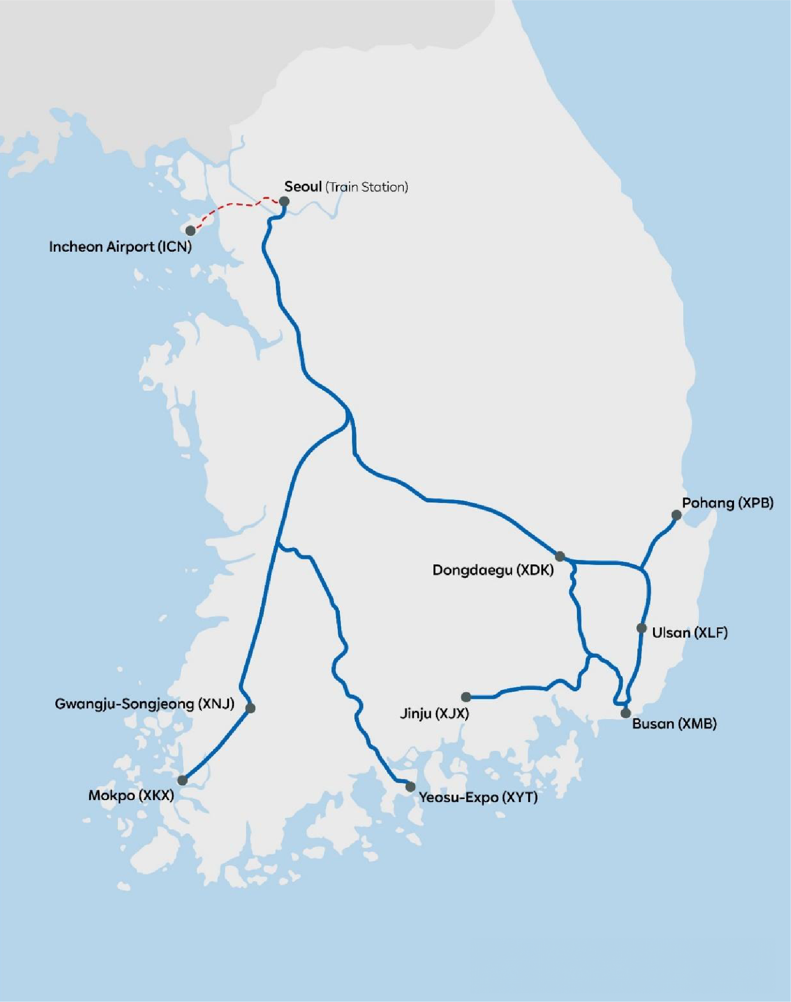 Book your flight-to-rail journey with us