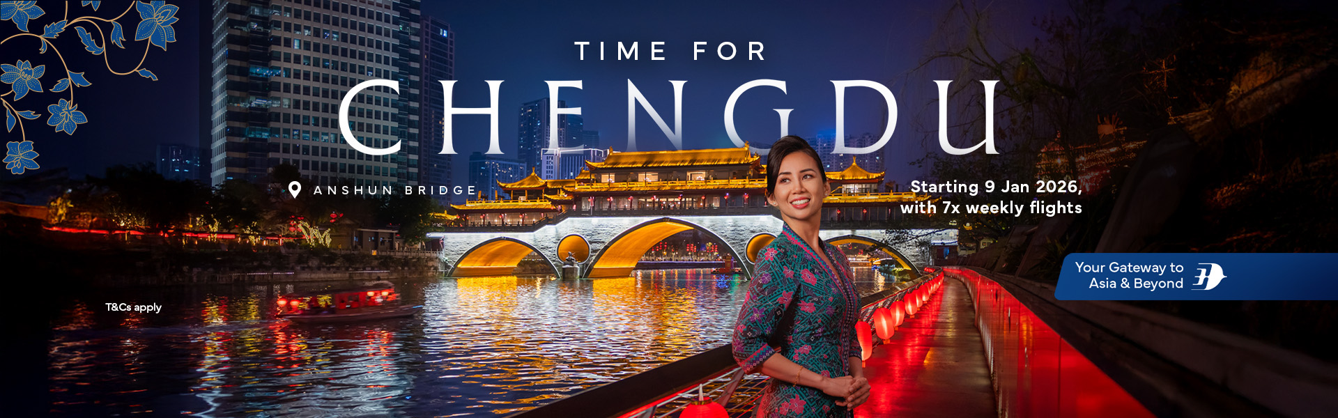 Malaysia Airlines | Time for Chengdu