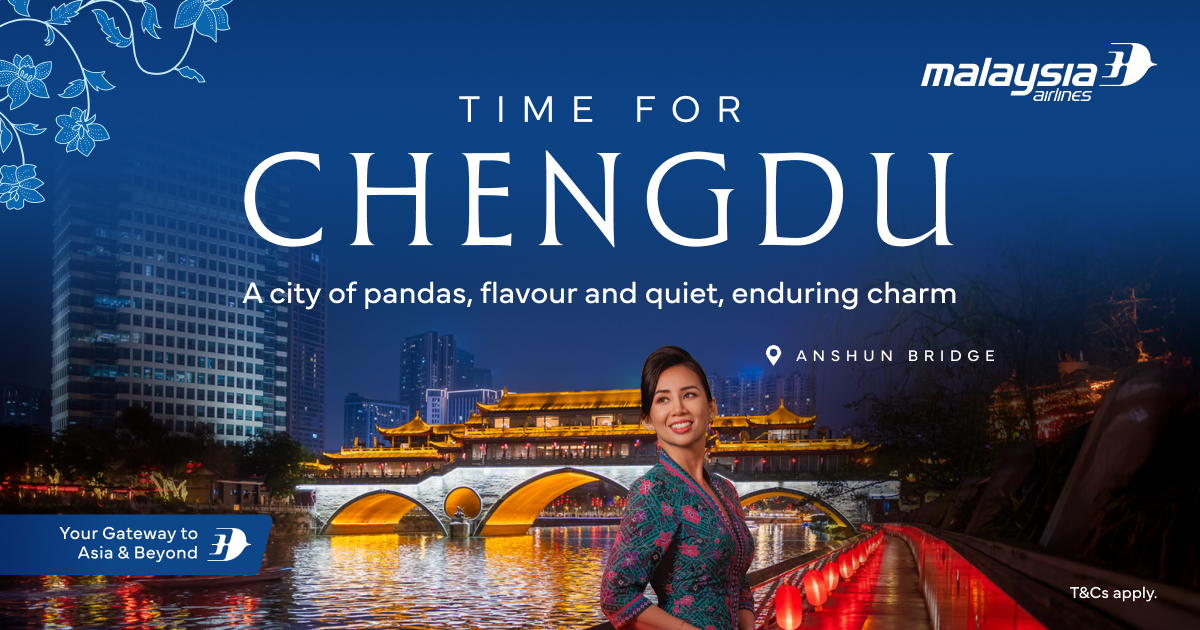 Malaysia Airlines | Time for Chengdu