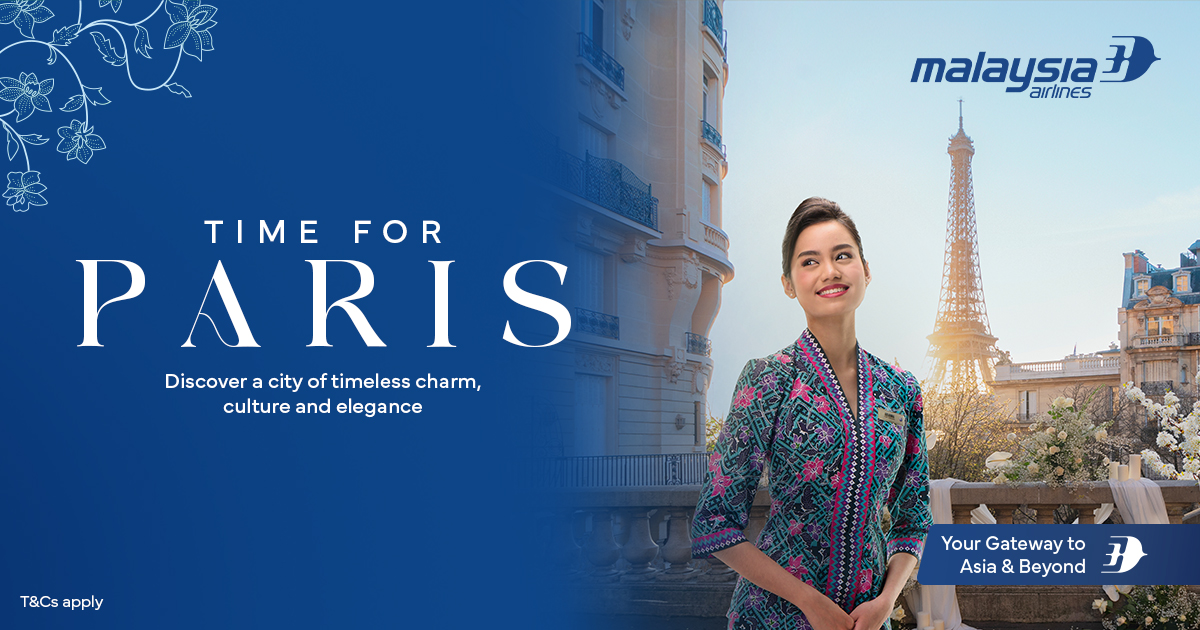 Flights to Paris | Malaysia Airlines