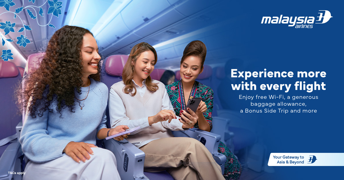 Experience more with every flight